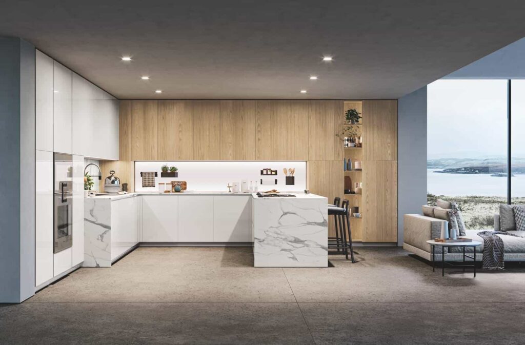Full-height kitchen: a furnishing solution that brings many benefits ...