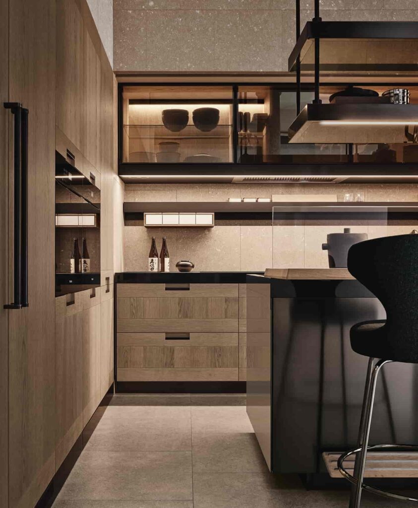 Modern kitchens with corner - Modern Italian Design Furniture Store ...