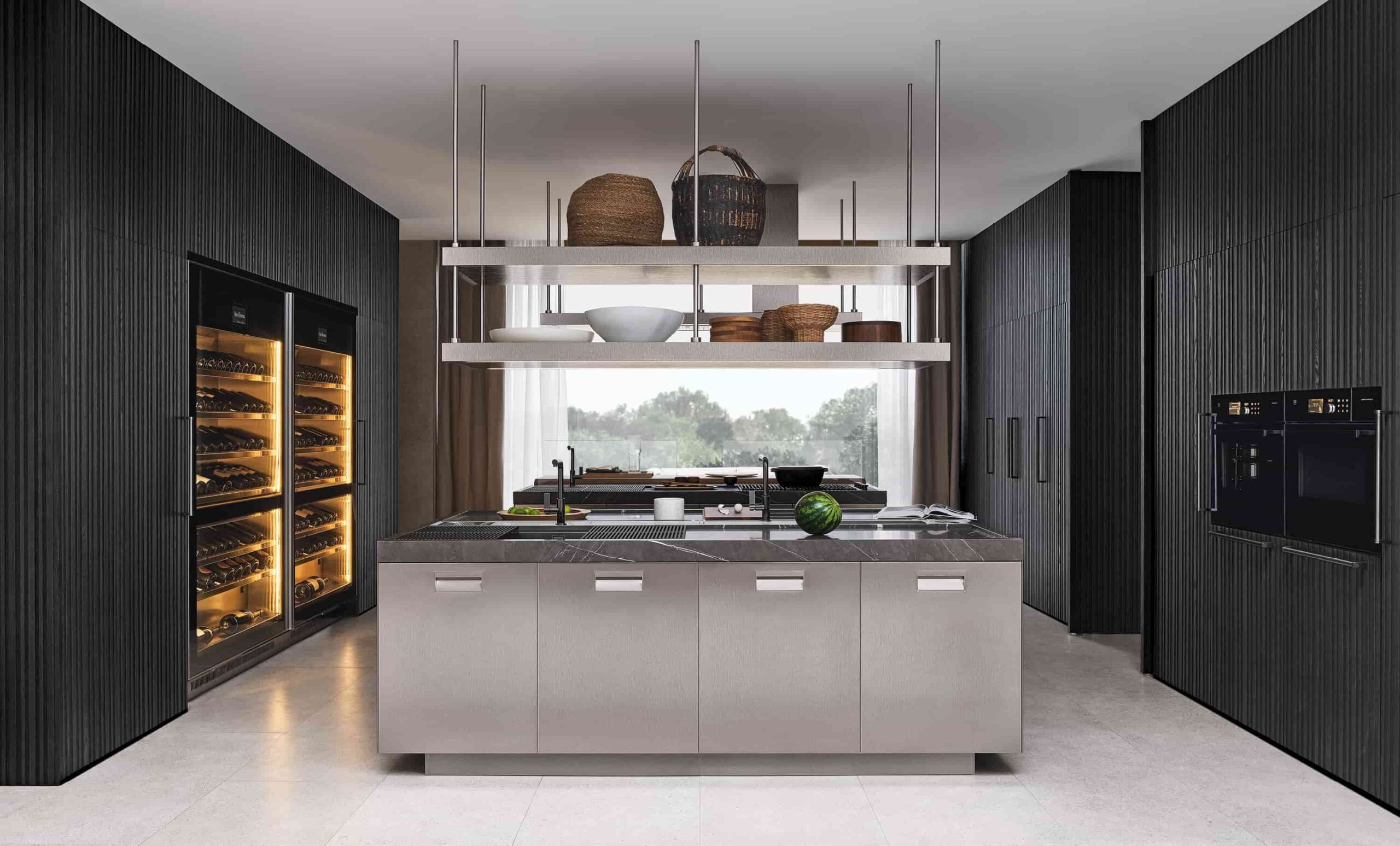 cucine moderne eleganti, come crearle, dai materiali alle forme