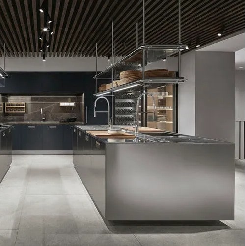 Steel kitchens are durable, environmentally friendly and easy to clean ...